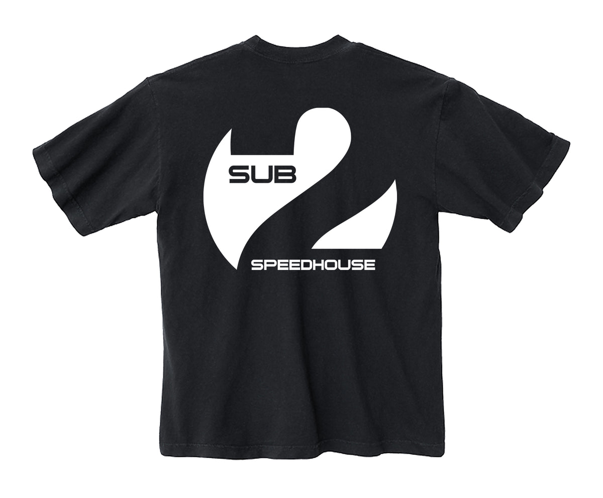 SUB2 Team Tee (Black) – SUB2 SPEEDHOUSE